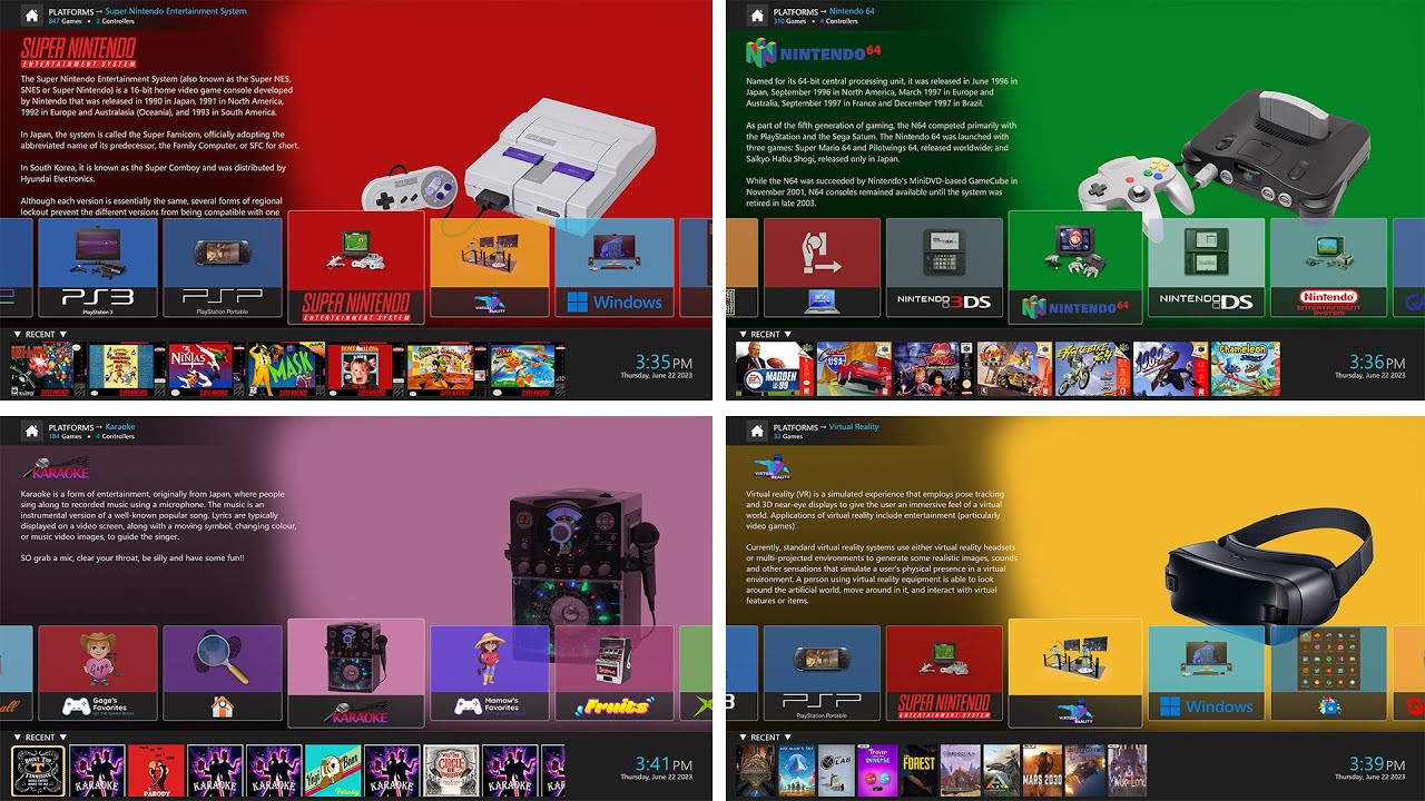 DYI Complete Gaming Center & Media Center - All-in-One Entertainment ...