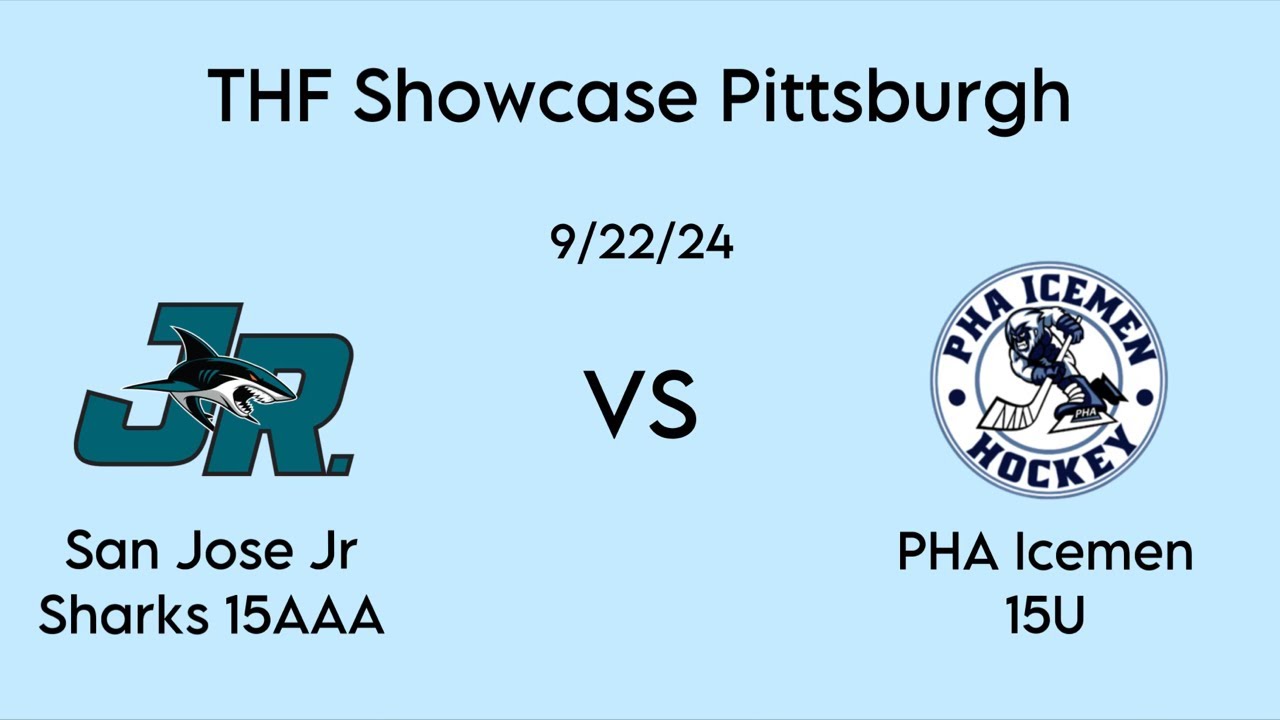 Jr. Sharks 15AAA vs PHA Icemen - YouTube
