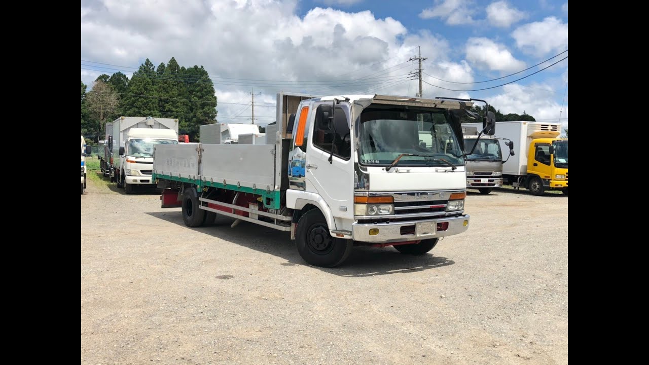 1992 model, Fuso Fighter Truck, 6D15 Engine!! - YouTube