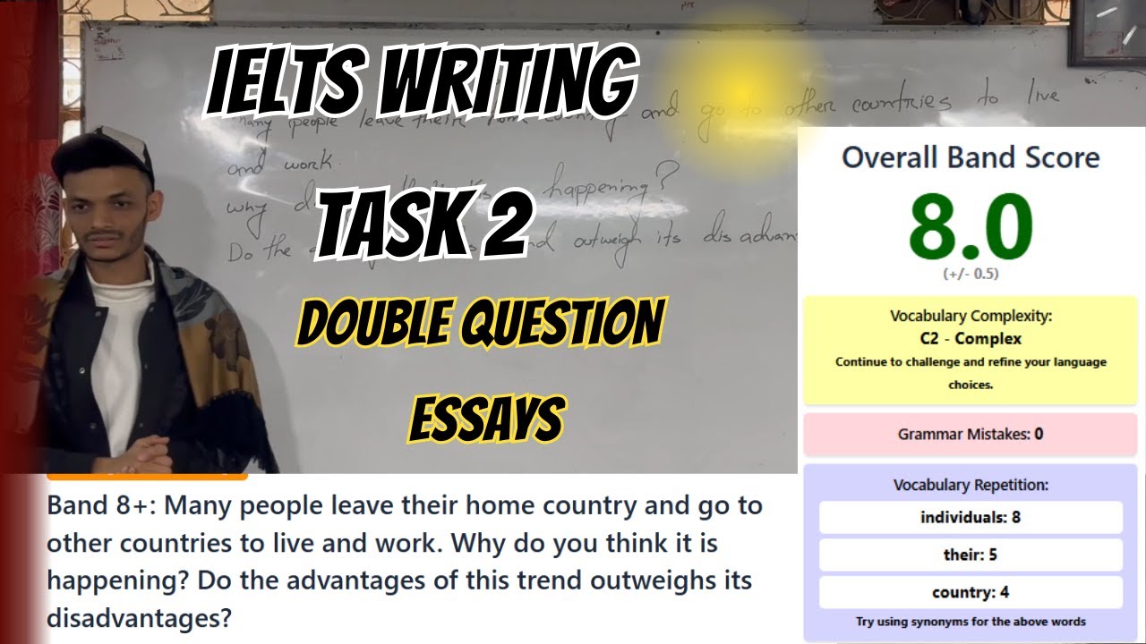 How To Write Double Question Essays || IELTS Writing Task 2 - YouTube