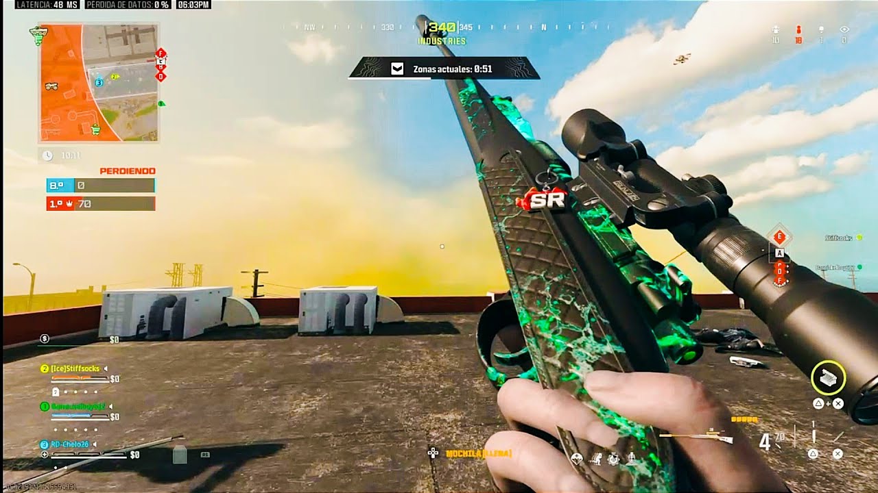 WARZONE 3 PS4 Slim GAMEPLAY - YouTube