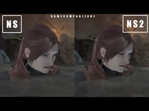 Resident Evil: Revelations 2 Switch 2 vs Switch 4K comparison
