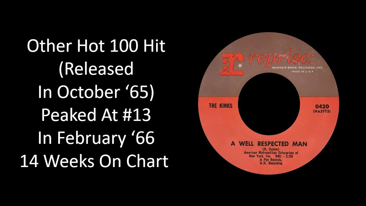 1965 - The Kinks - A Well Respected Man (076) - YouTube