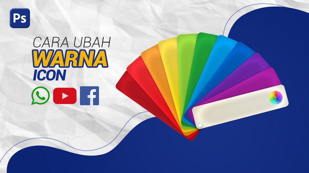 Mengubah Warna Icon di Photoshop - YouTube