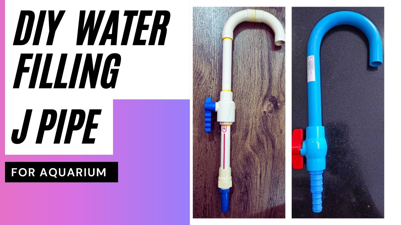 || How To Make DIY J Pipe for Filling Water in Aquarium || - YouTube