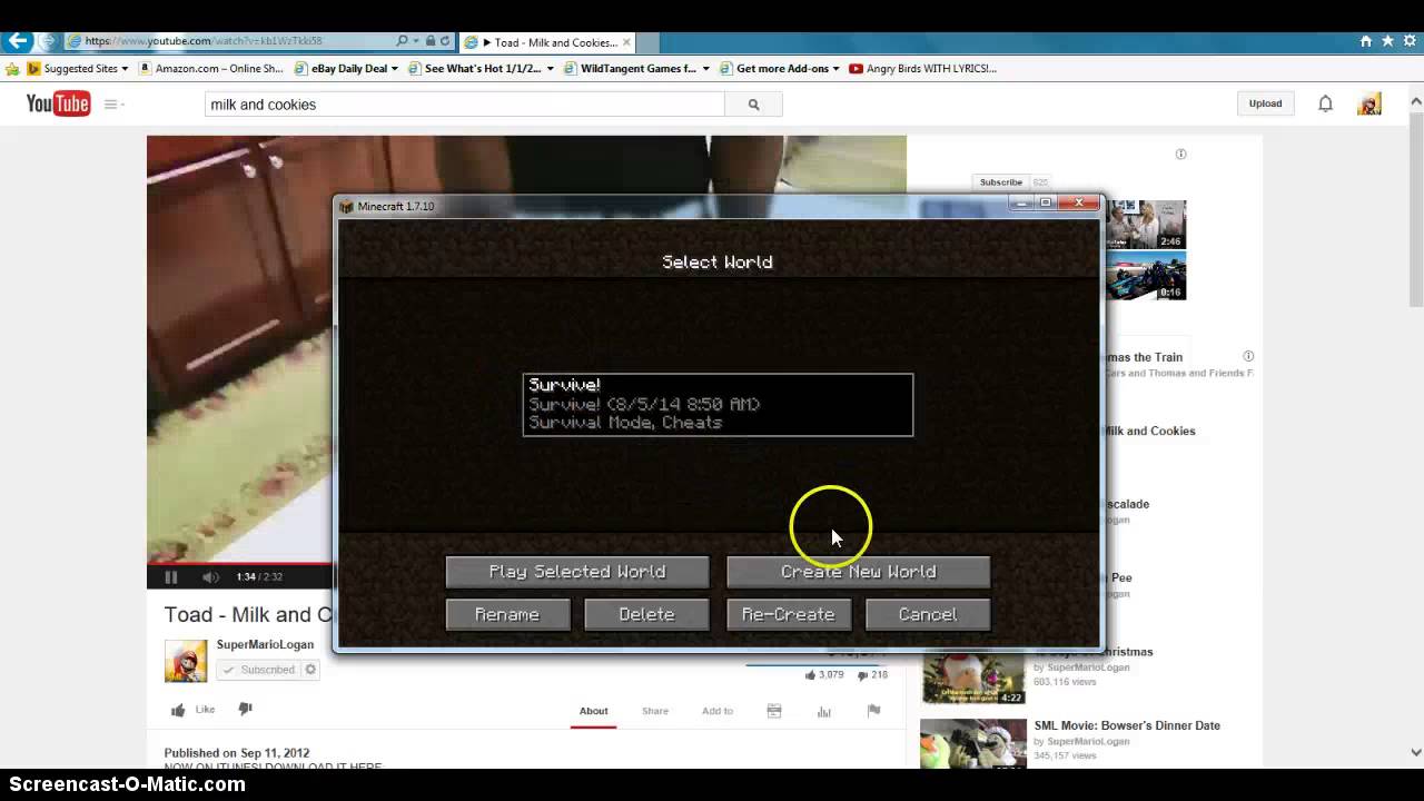 Minecraft Skyblox Server - YouTube