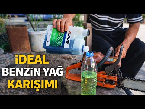 Motorlu Testere Benzin Yağ Karışımı (İdeal Ölçü)