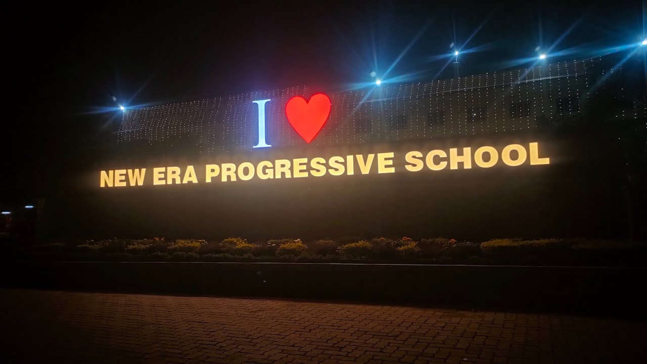NEW ERA PROGRESSIVE SCHOOL ANNUAL DAY DECORATION 2023 KORBA #school #viral - YouTube