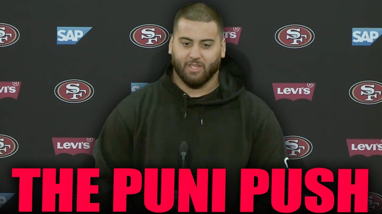 49ers Dominick Puni On His Infamous "PUNI PUSH" & His Spin Move - YouTube