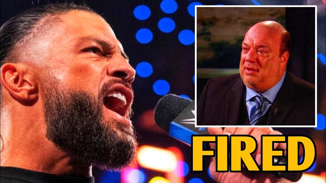 BREAKING NEWS🔴: Roman Reigns Shockingly Fires Paul Heyman: The End of ...