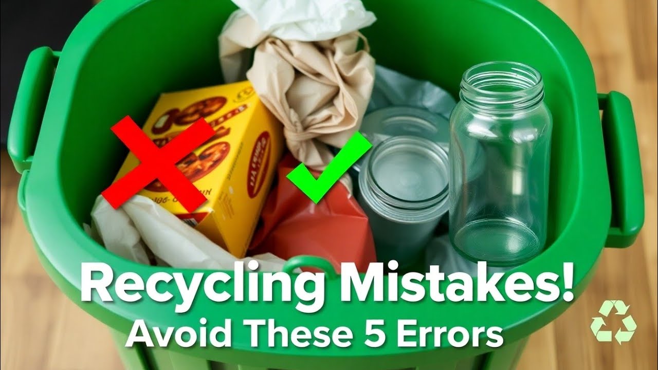 5 Common Recycling Mistakes You Probably Making! - YouTube