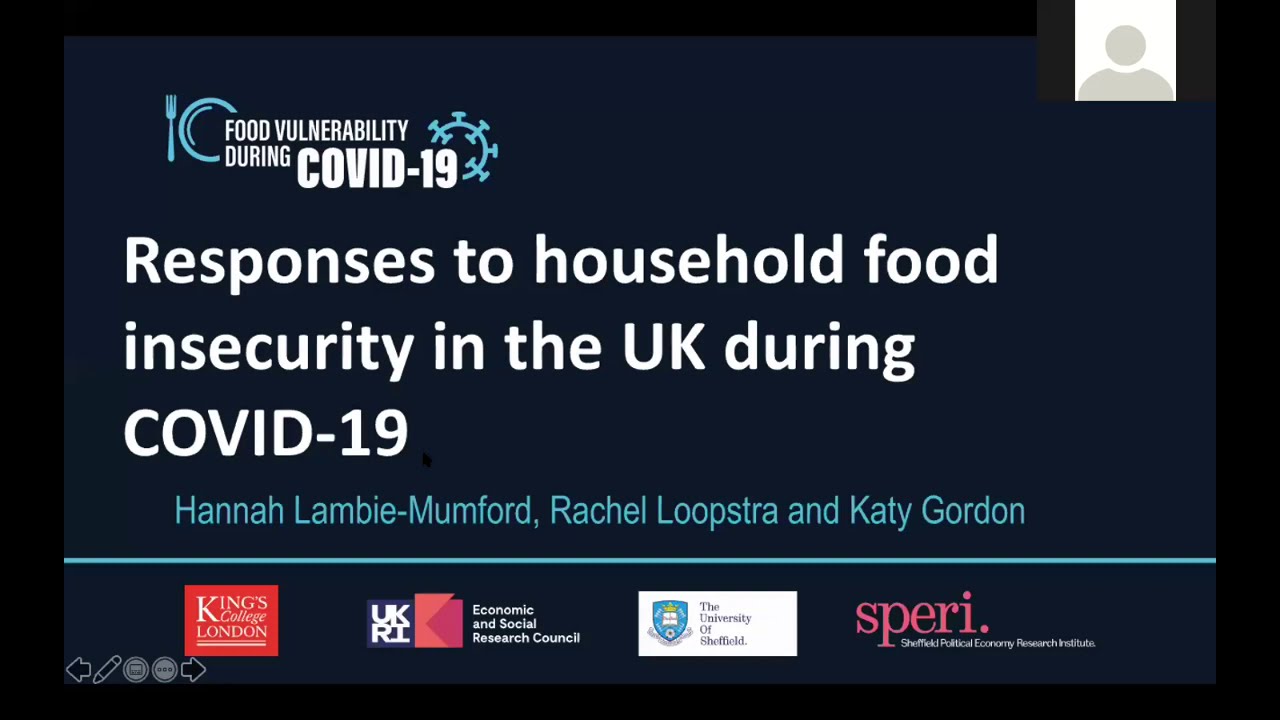 Responses to household food insecurity across the UK during COVID-19 ...