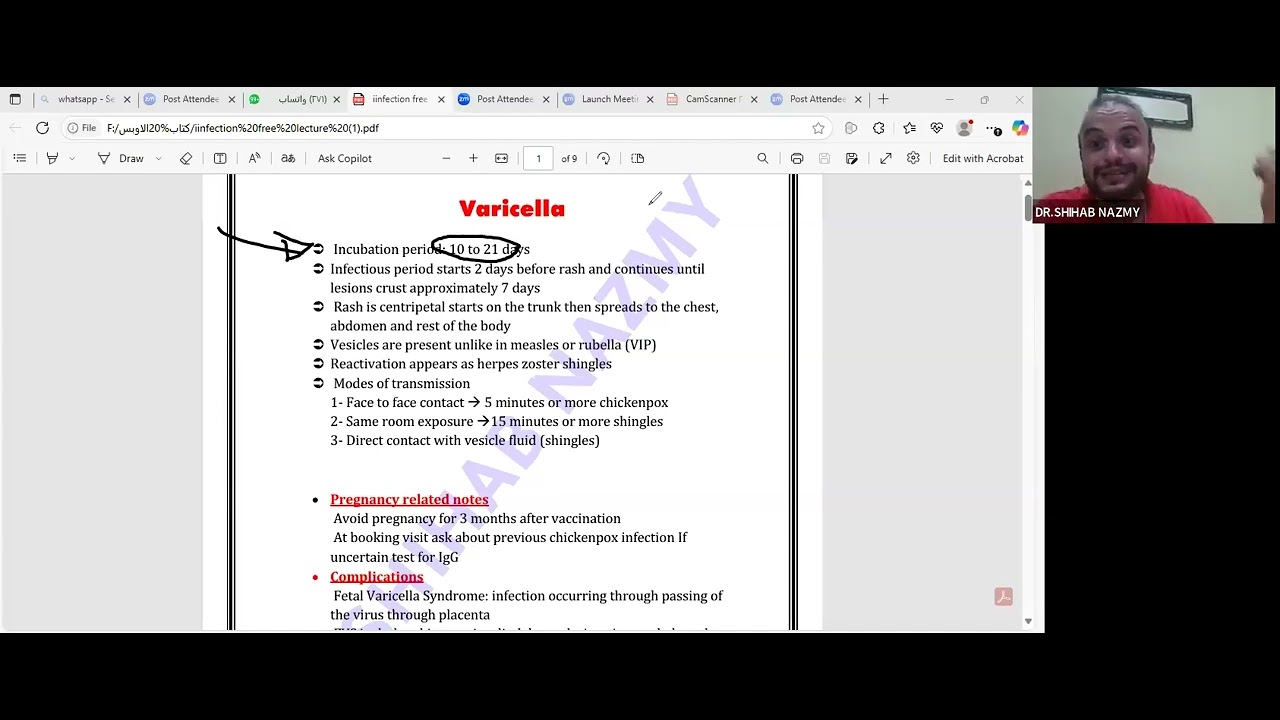 Infection with pregnancy dr.shihab part 1 - YouTube