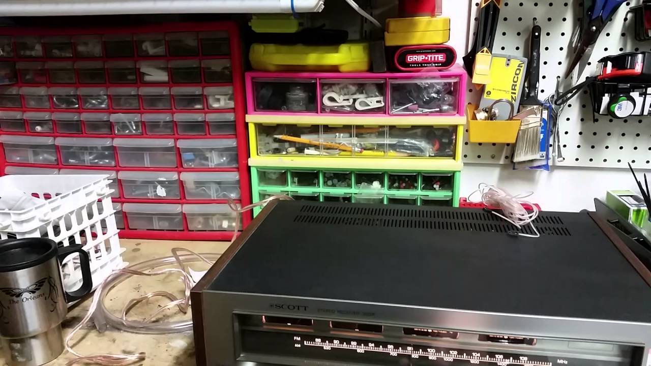 Scott 350r receiver - YouTube