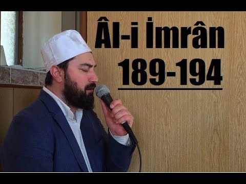 AL-İ İMRAN SÛRESİ 189-194  AŞRI ŞERİF - RIZA GÜNAY