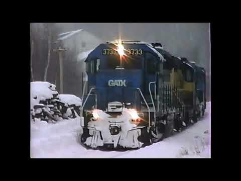 Train Time Episode 9 - Winter on the SLR - Jan. & Feb., 1997 - YouTube