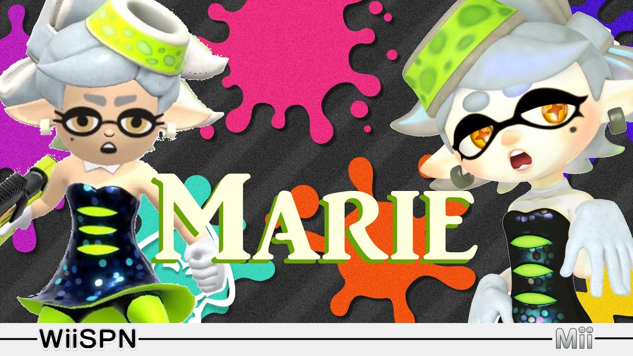 Mii Maker: Marie! - YouTube