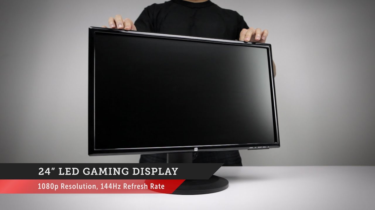 24-inch Gaming Monitor | Monoprice Quick Look - YouTube