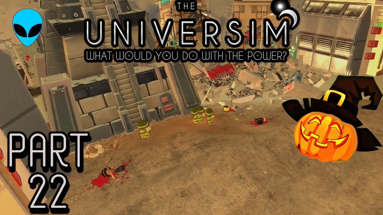 War Has Come | The Universim Halloween Update | Part 22 - YouTube