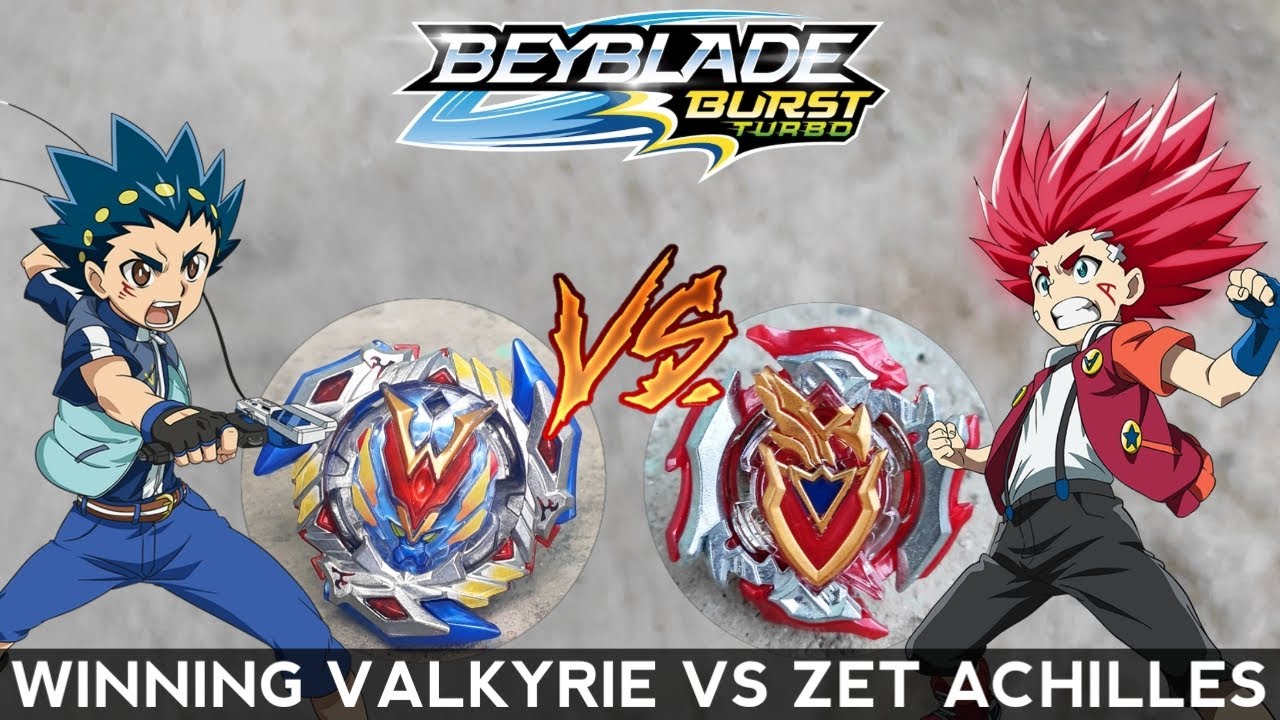 Winning Valkyrie vs Zet Achilles 🔥| Beyblade Battle | Beyblade Burst ...