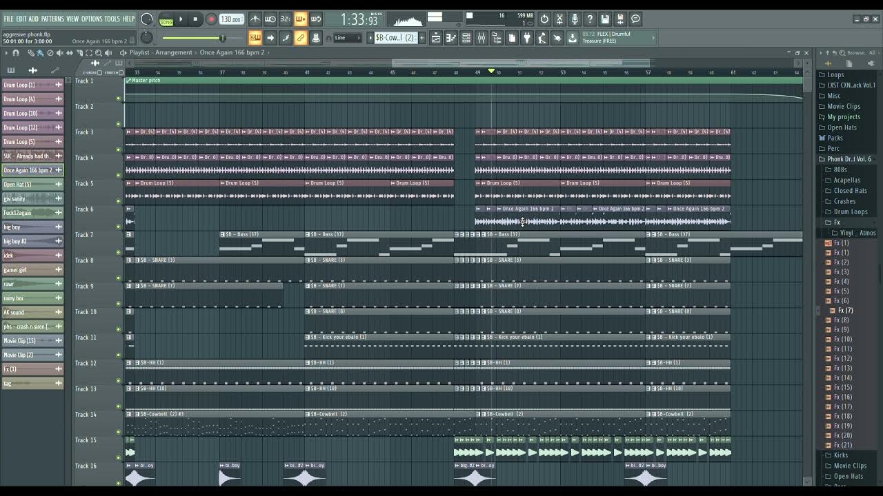 (FREE FLP) How to make aggresive phonk / drift phonk / memphis in fl studio - YouTube