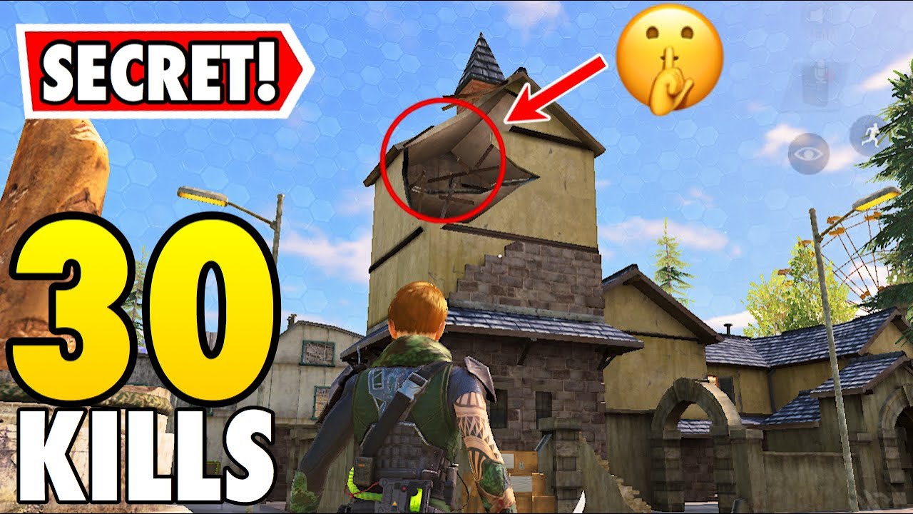 ONLY 1% OF PLAYERS KNOW THIS SECRET SPOT IN CALL OF DUTY MOBILE BATTLE ...