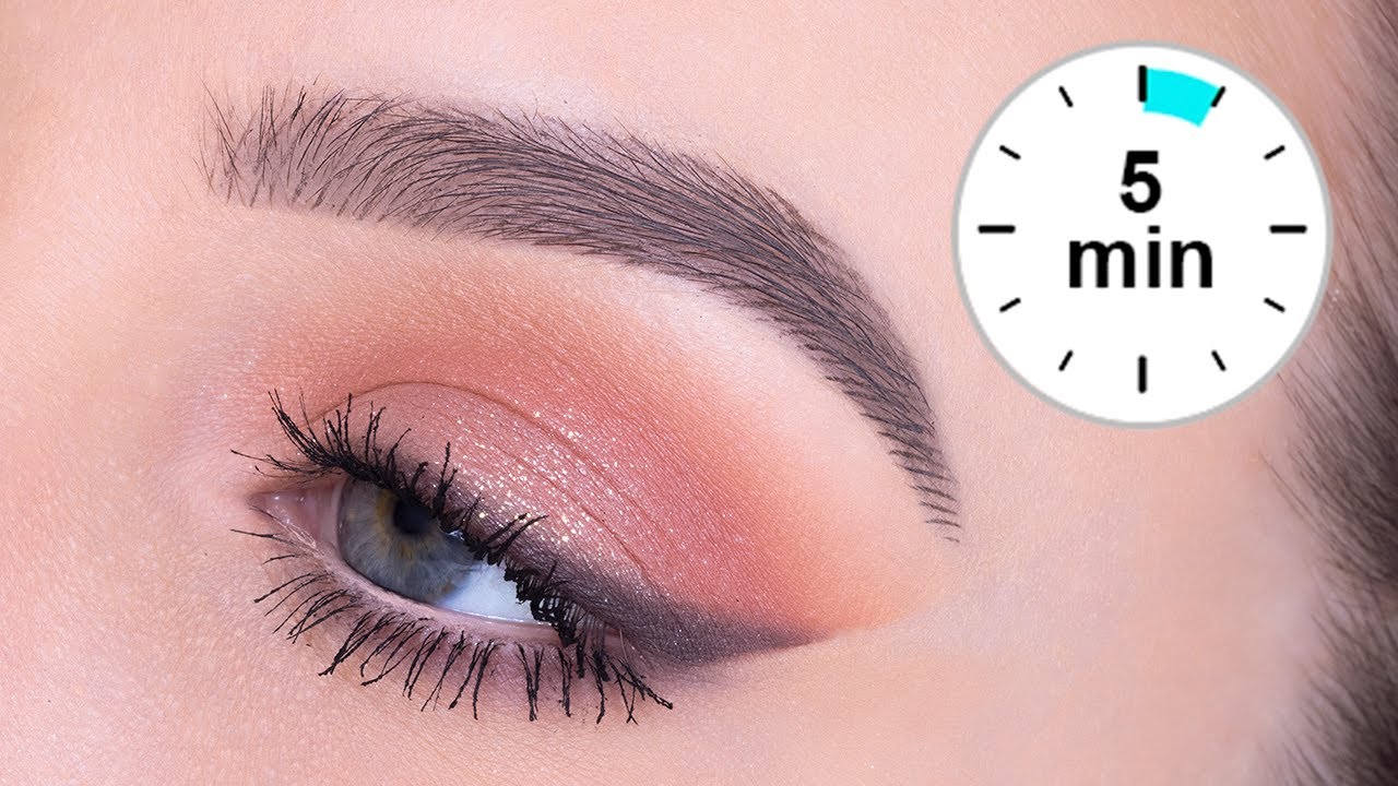 5 MINUTE Easy Everday Eye Makeup Tutorial - YouTube