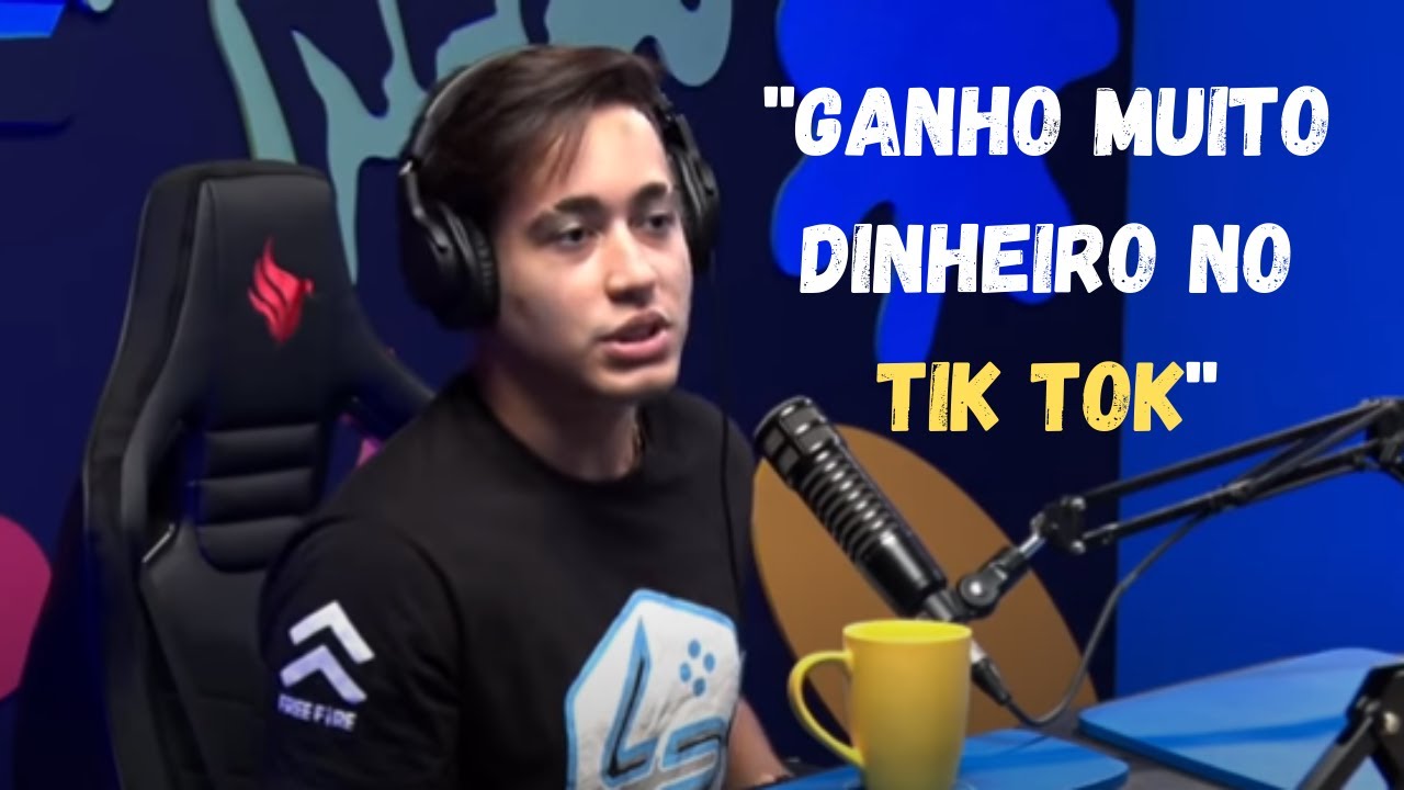 LEVEL UP REVELA QUANTO GANHA NO TIK TOK | Cortes Safe Podcast - YouTube