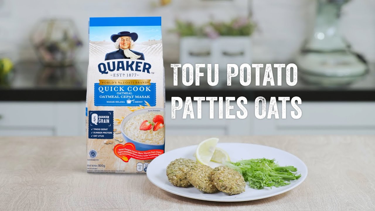 Tofu Potato Patties Oats - YouTube