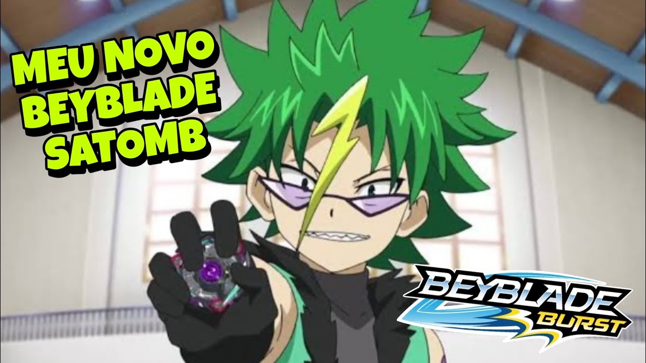 BATALHA DE BEY BLADE COM O MEU NOVO BEY BLADE: SATOMB - BEY BLADE BURST ...