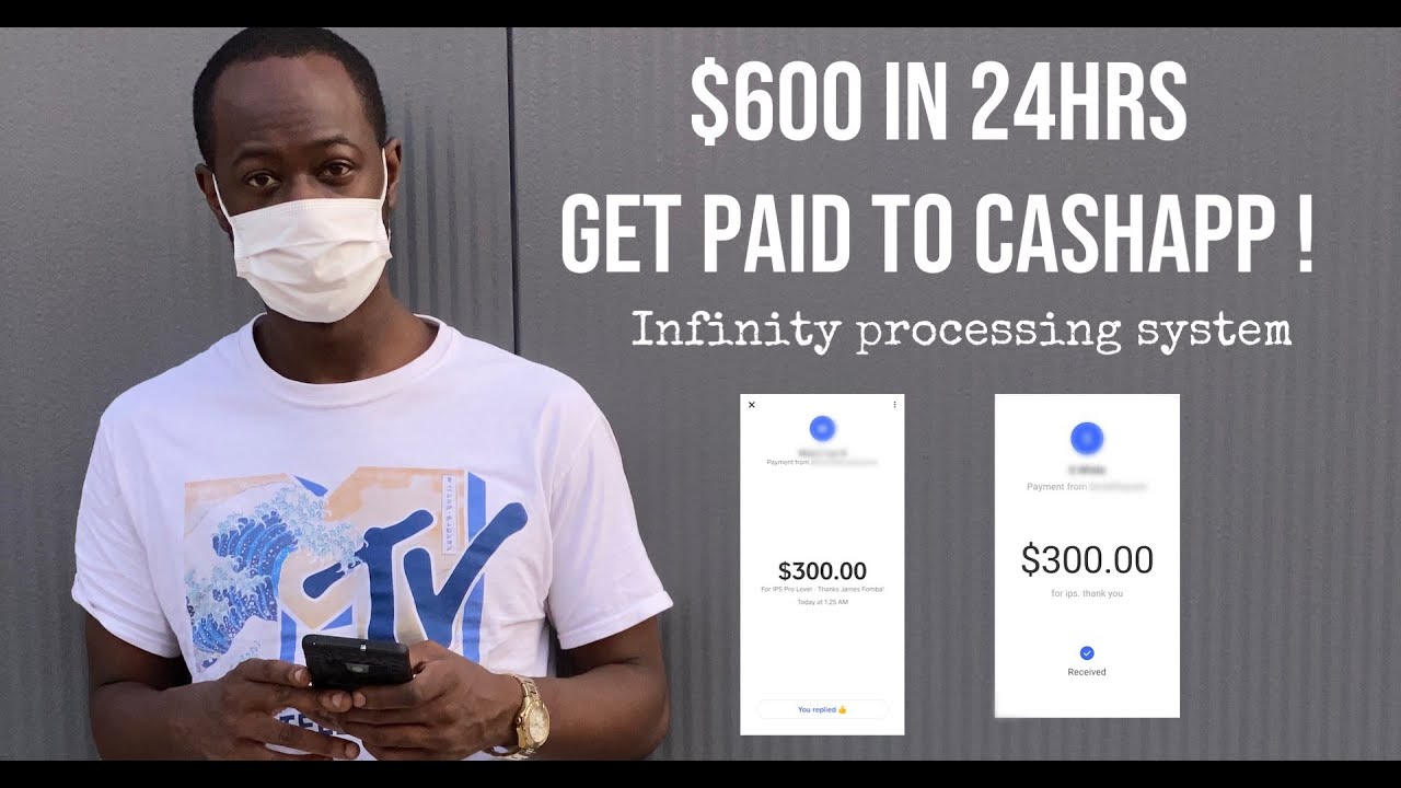 $600 in 24hrs!! Get Paid To Cash App! | Infinity Processing System ...