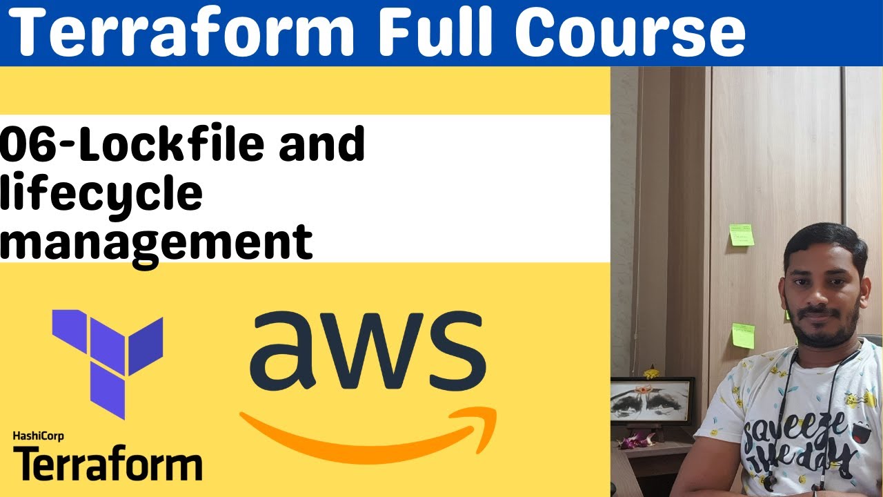 06 lock file and lifecycle management | Terraform Full Course - YouTube