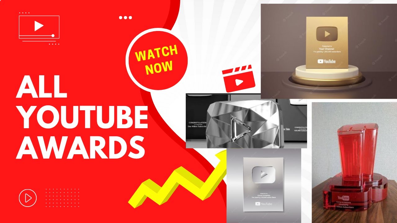 All YouTube Awards 🔥 // 50 to 50 million subscribers 🎉// Interesting ...