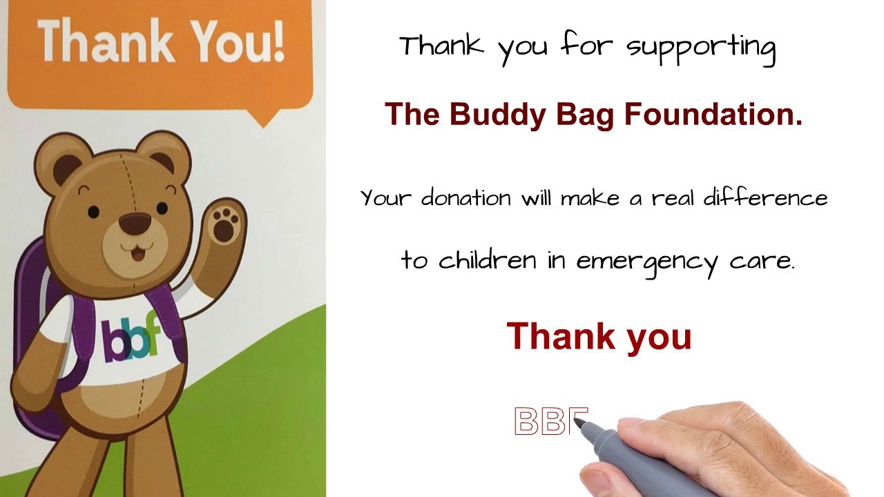 Buddy Bag Thank You Video - YouTube