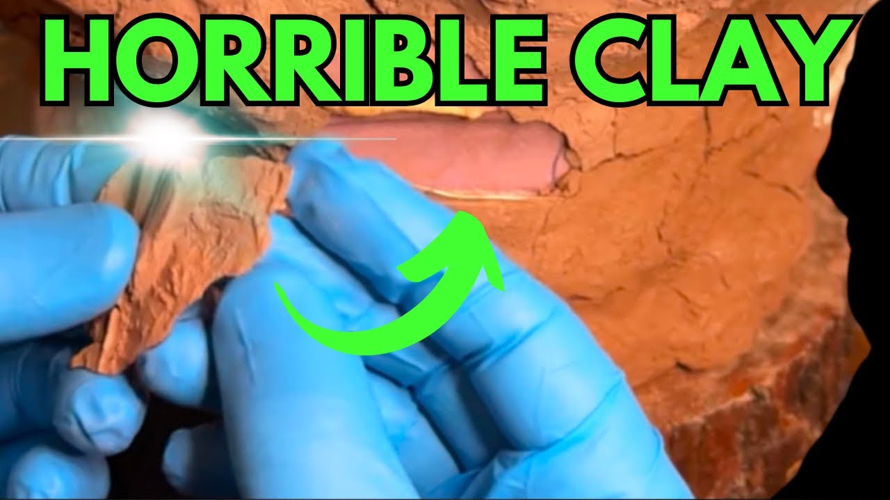 WORST Clay Ever!? Building Diorama Rock Formation | Parged Das over ...