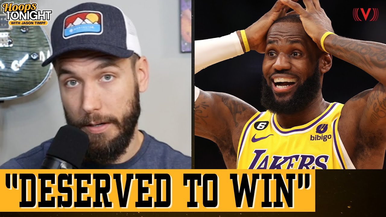 LeBron James hacked on no-call, Lakers fall to Celtics, Embiid explodes ...