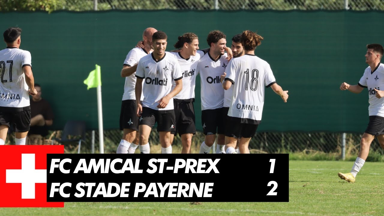 FC Amical St-Prex 1-2 FC Stade Payerne | 2ème ligue interrégionale ...