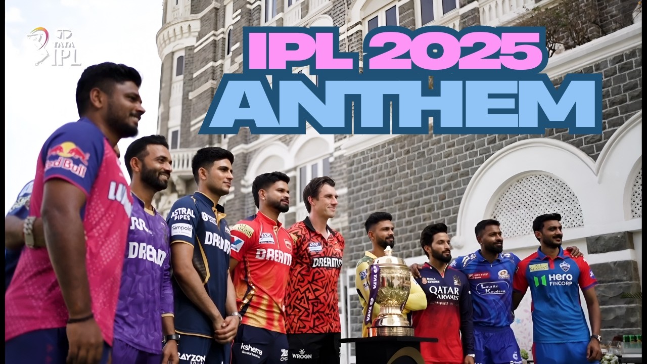 IPL 2025 Official Anthem Video 4K | Jeetega India Garjega Cricket 🏏🎶 ...