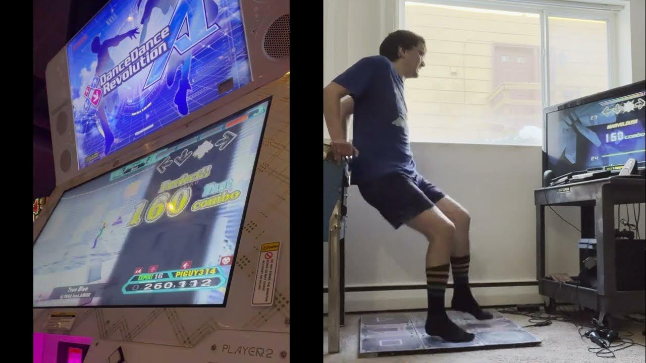 DDR A20 - True Blue, Stealth, PFC (56 Perfects) - YouTube