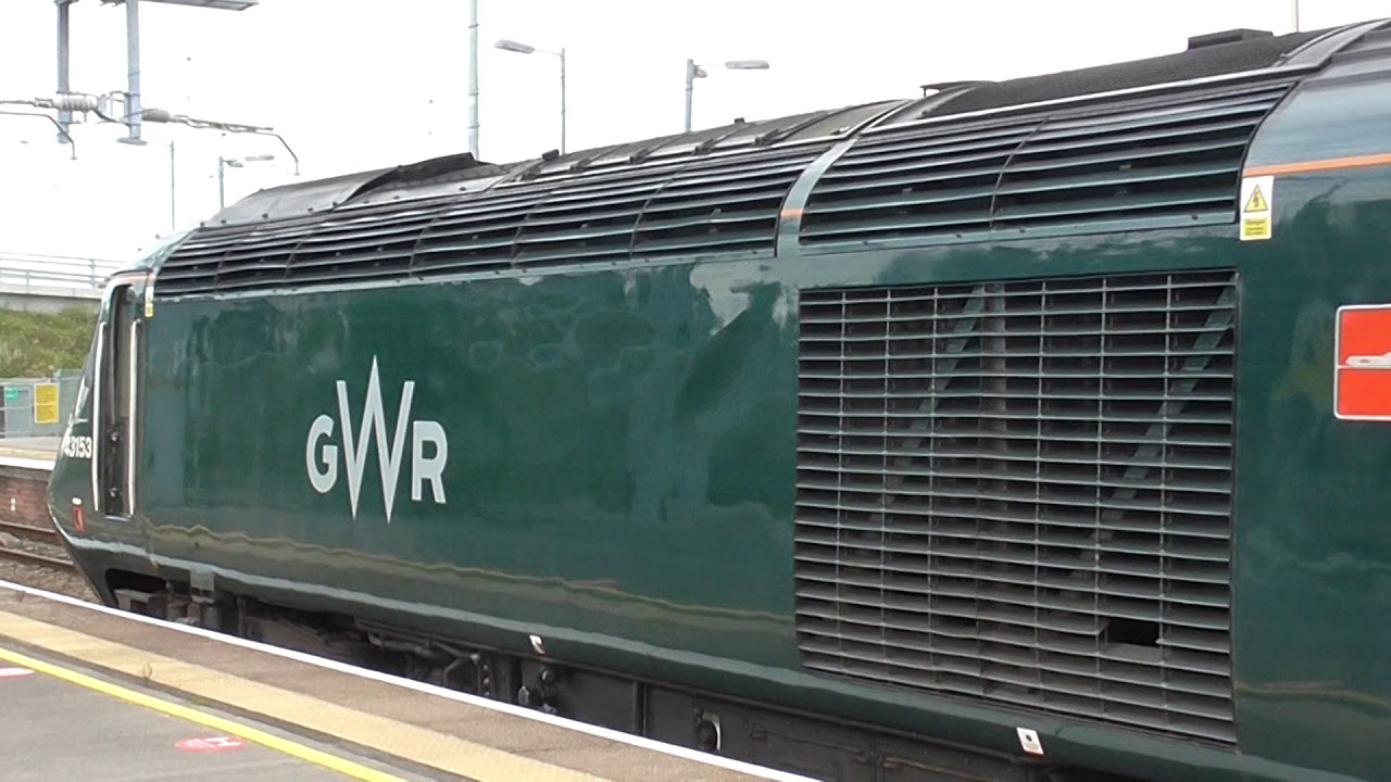 GWR HST no's: 43153-43158 @ STJ {2U22} 09/07/2020. - YouTube