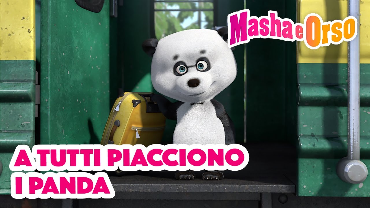 👱‍♀️ Masha e Orso ⭐ A tutti piacciono i panda 🐼 Cartoni animati per ...