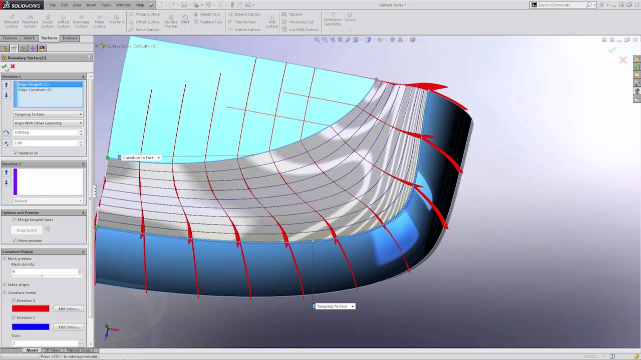 Surfacing SolidWorks 2015 Episode 1 - YouTube
