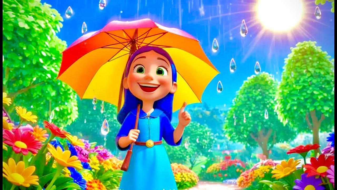 Rain, Rain, Go Away | Fun and Interactive Nursery Rhyme for Kids ...