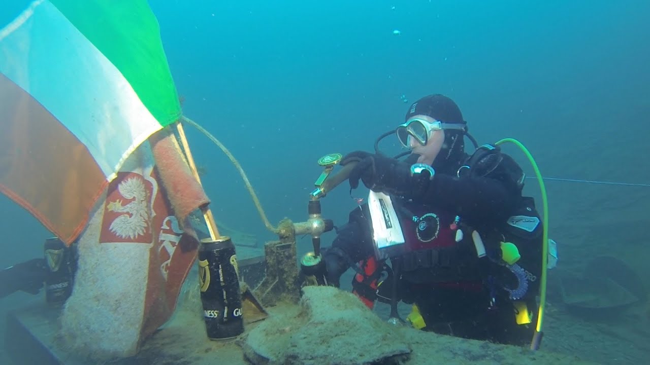 Christmas Dive at Portroe Dive Centre - YouTube