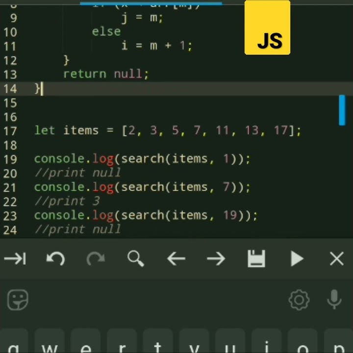 Javascript Tutorial Binary Search Shorts Romeo Javascript Javascripttutorial Binarysearch