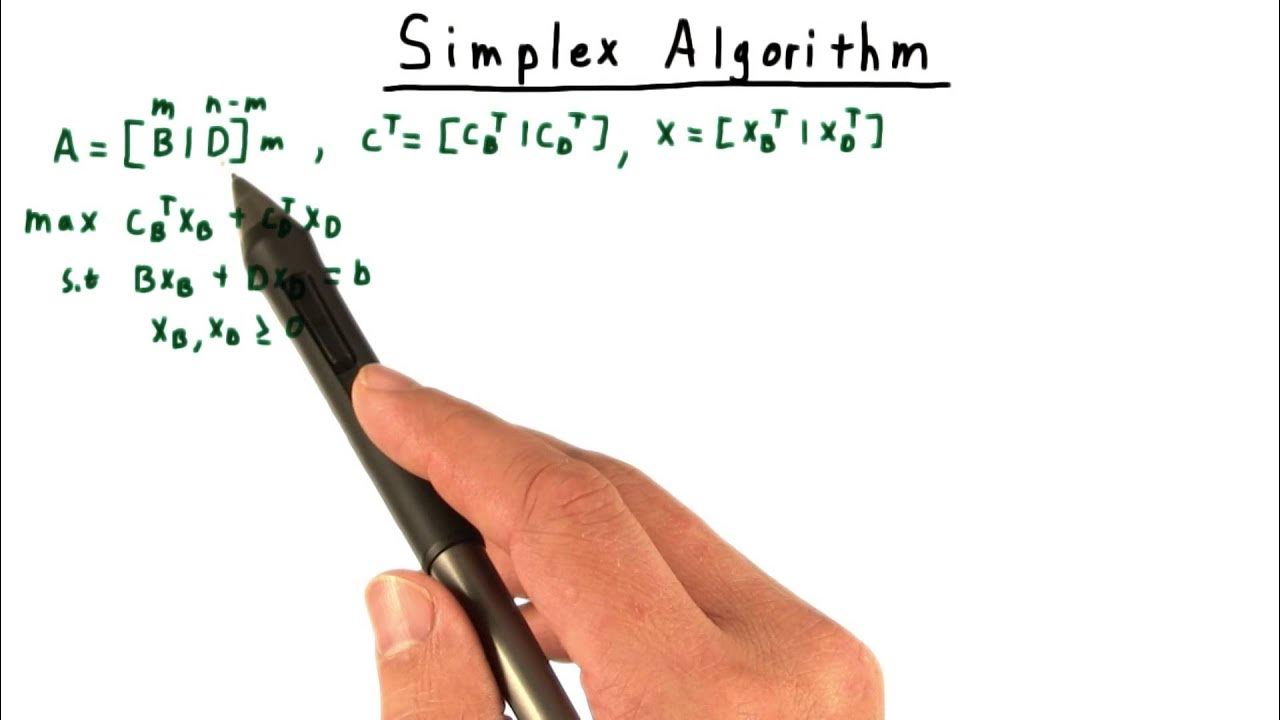 Simplex Equations - Georgia Tech - Computability, Complexity, Theory: Algorithms - YouTube