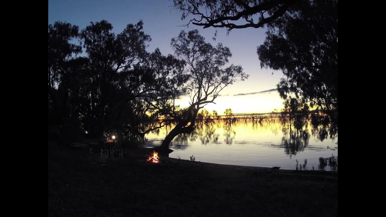 Pamamaroo Lake Sunset - YouTube