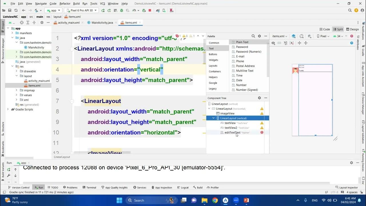 Listview Advance - YouTube