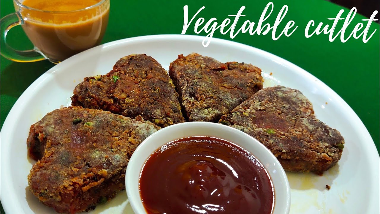 Mix Vegetable Cutlets | Veg cutlet recipe | tea time snack recipe - YouTube