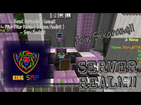 [⚫Berlalu ] Minecraft Membuat Server King SMP - YouTube
